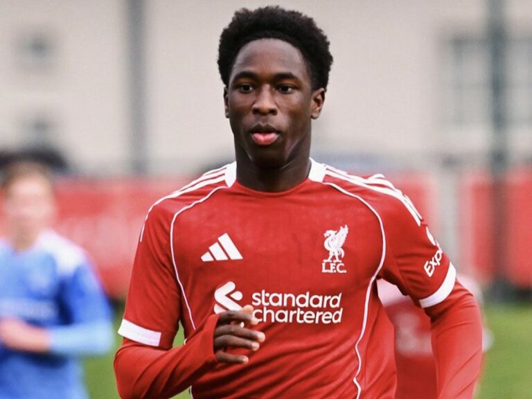 Liverpool prospect Joshua Abe ruled out for season - Moors World of Sport